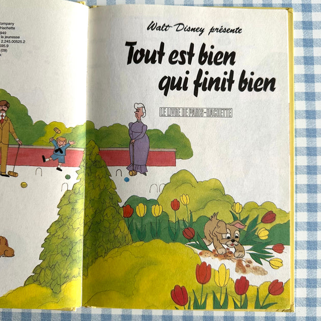 Livre Tout est bien qui finit bien – NosMercredis